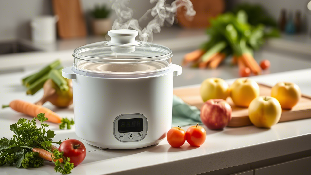 Buy a Baby Food Steamer for Healthy Homemade Meals - sweetybaby